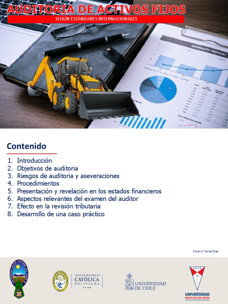 Auditoría de Activos Fijos según NIIF | PDF | Depreciación | normas ...