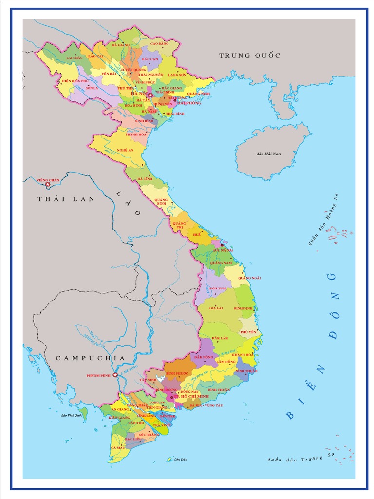 Ban Do Viet Nam 04 01 | PDF