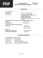 Krones Celerol Lu 7602 760808 Gb en v-1.0.5 Sdb | PDF | Toxicology | Occupational Safety And Health