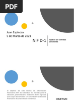 Guía NIF D-1 y D-2: Ingresos y Costos | PDF | normas internacionales de ...