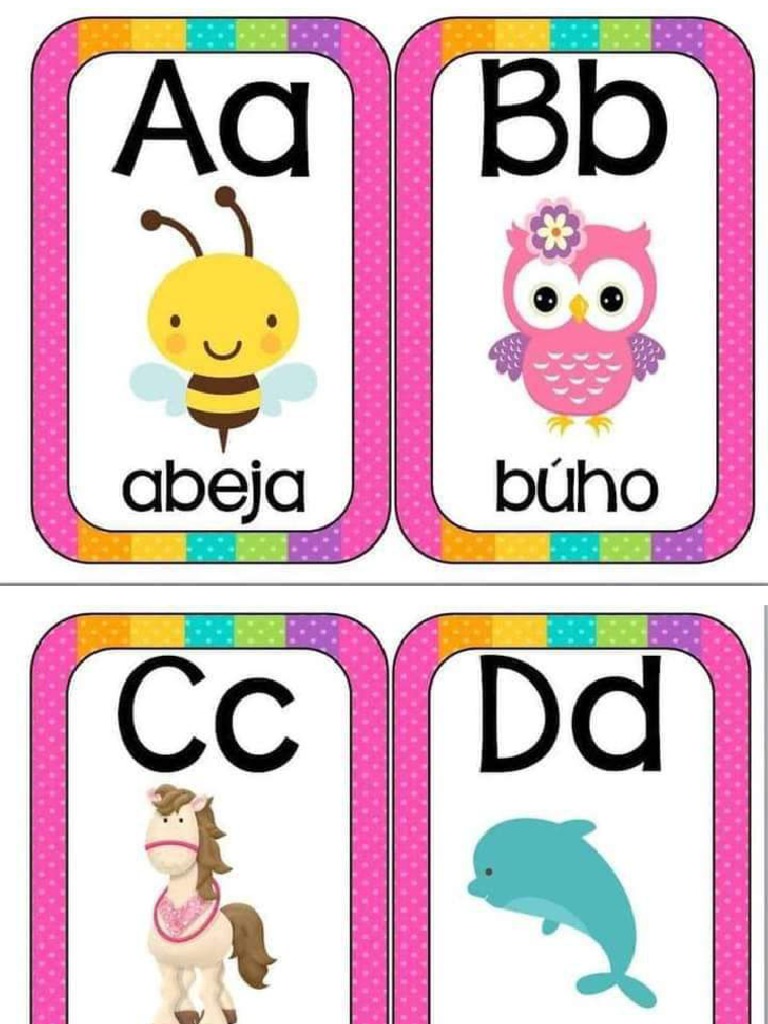 Abecedario Animales | PDF