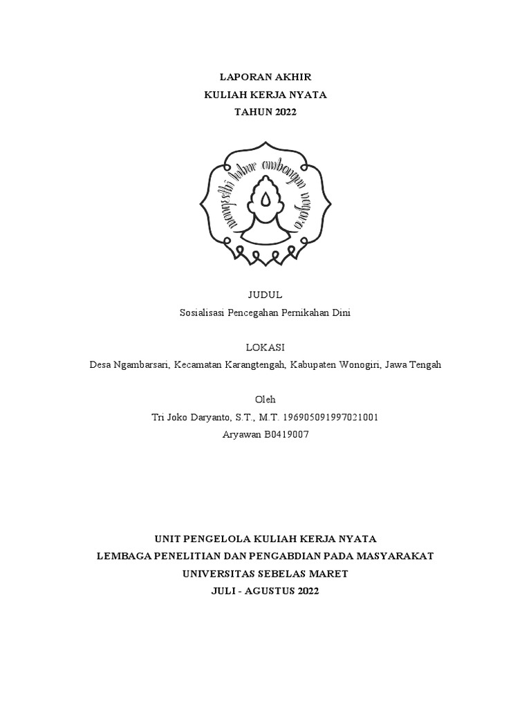 Contoh Resume KKN UNS | PDF