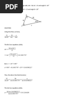 Trio & Plane Geo | PDF | Trigonometry | Triangle
