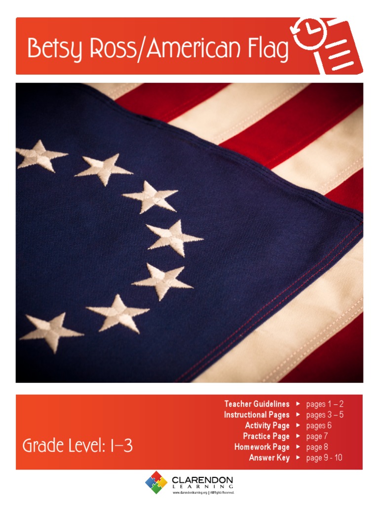 Betsy RossAmerican Flag Lesson Plan | PDF | Flag Of The United States