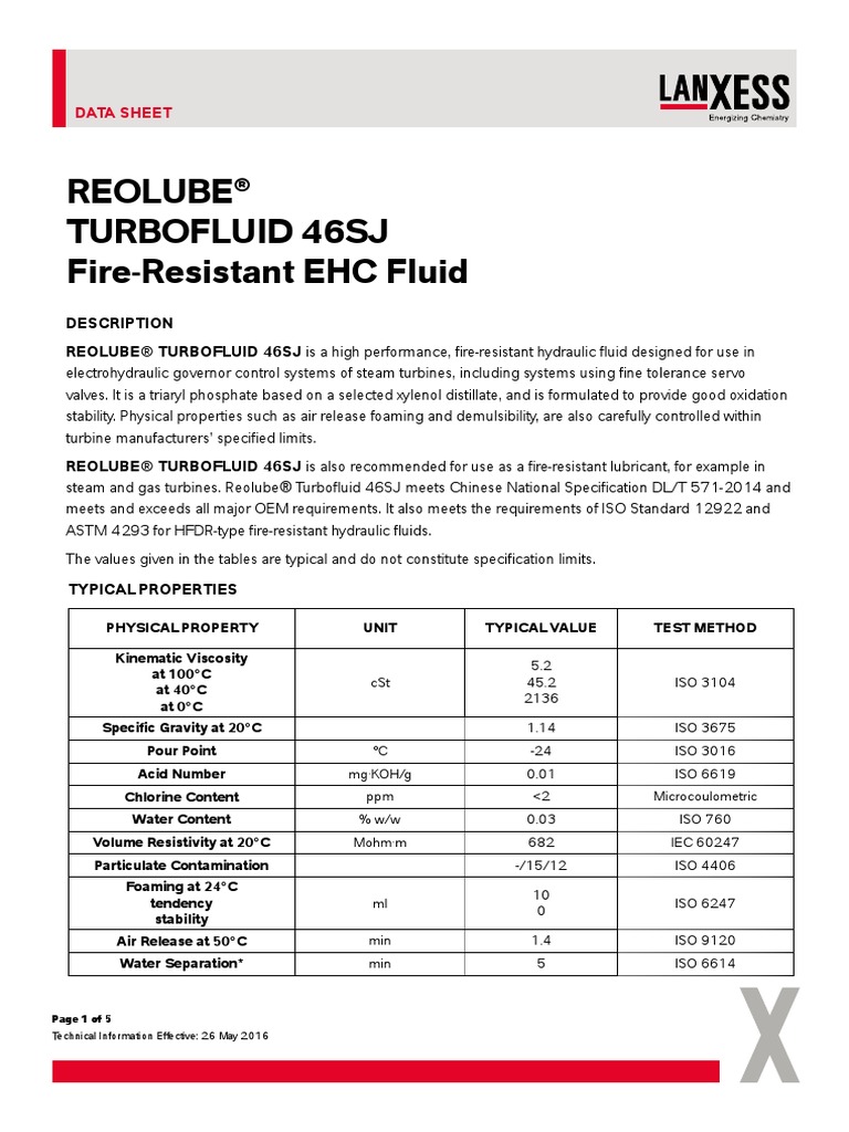 Reolube TF 46SJ | PDF | Materials | Building Engineering