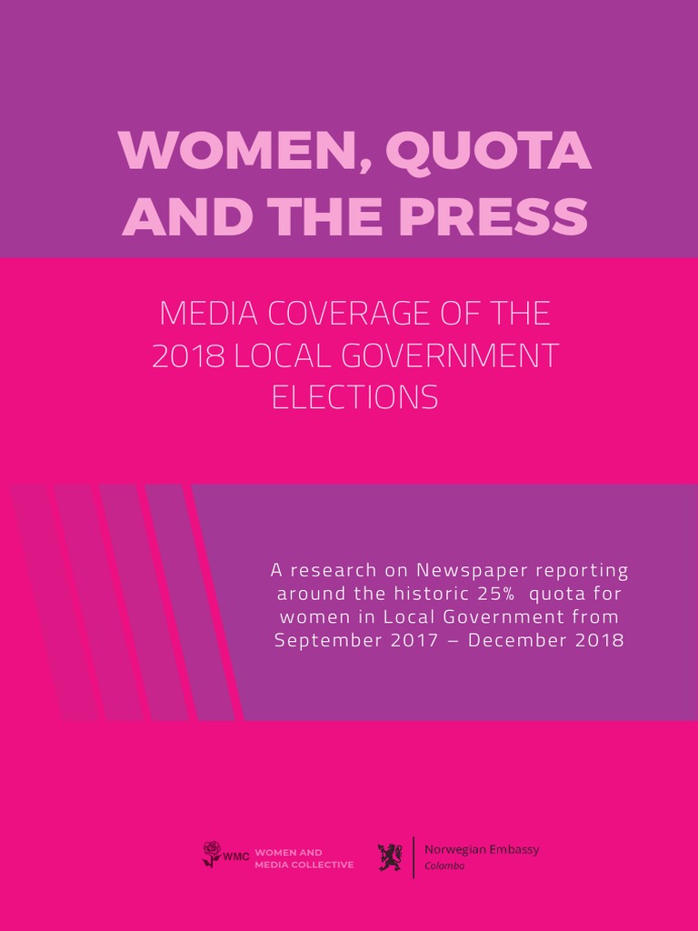 Women, Quota and The Press (English) | PDF | Newspapers | Libraries