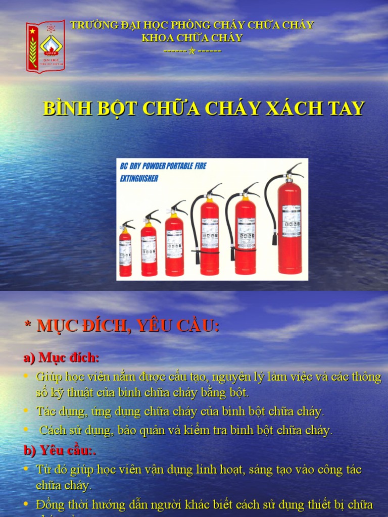 Bình B T CH A Cháy | PDF