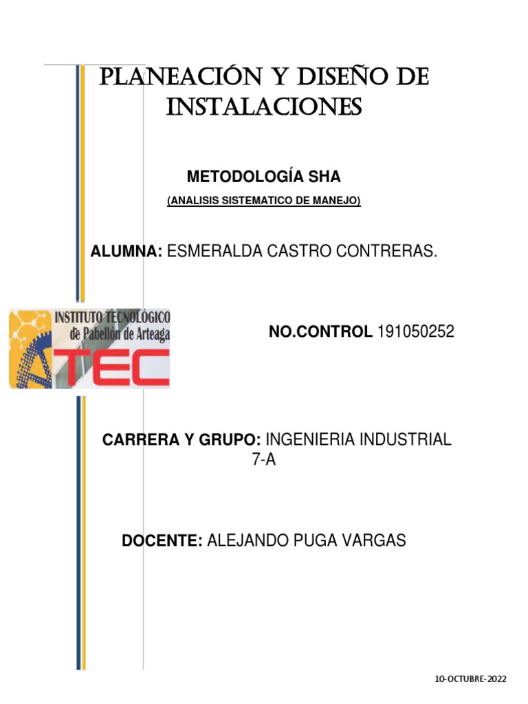 Metodología SHA para Manejo de Materiales | PDF