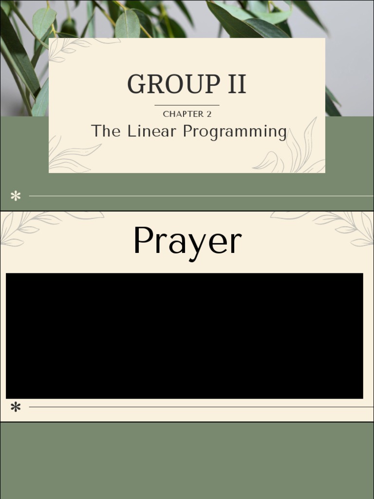 Linear Programming | PDF | Linear Programming | Mathematical Optimization