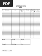 Contoh Form Retur Barang | PDF