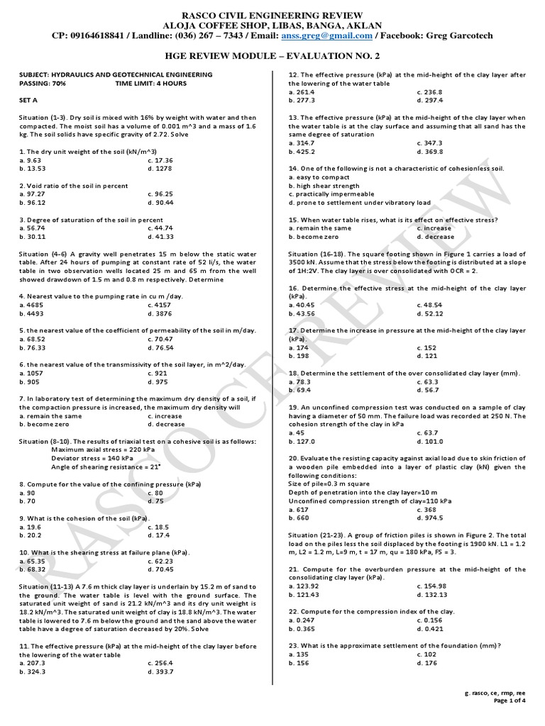 Eval2 Questionnaire Pdf Continuum Mechanics Chemical Engineering