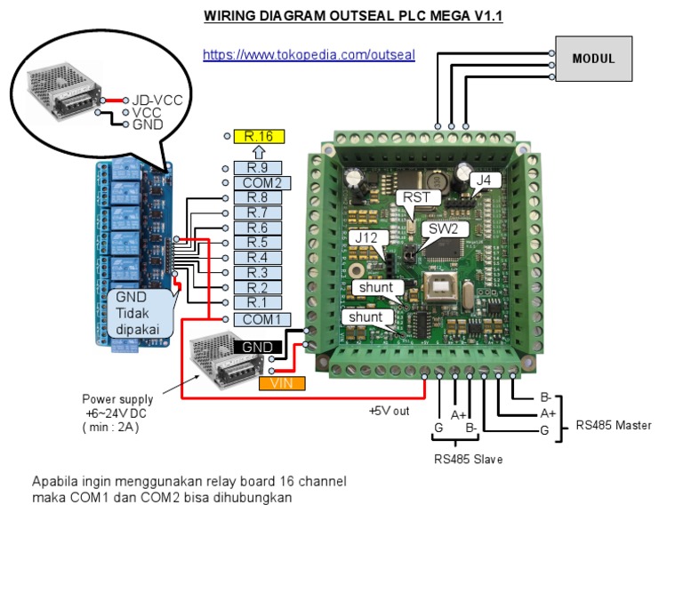 Wiring Mega v.1.1 Relay Board | PDF