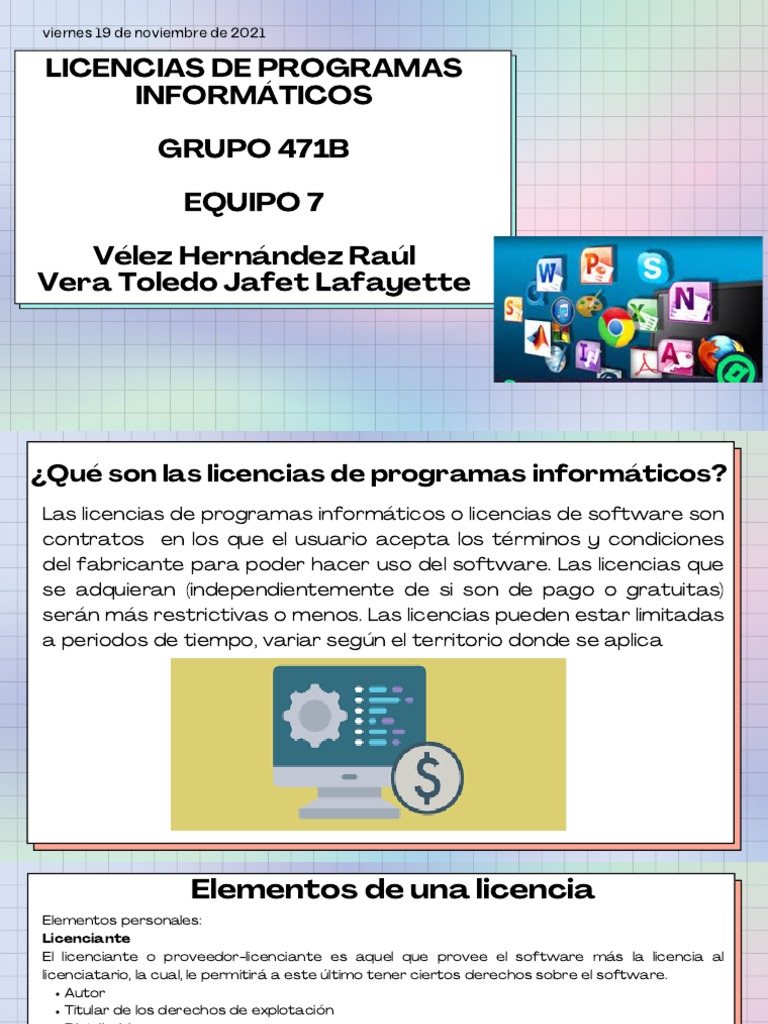 Tipos de Licencias de Software | PDF | Informática | Software