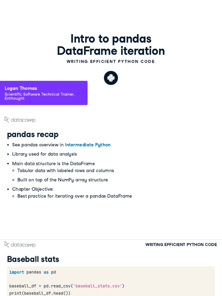 Chapter4 Basic Pandas Optimizations Pdf Anonymous Function Python Programming Language 6386