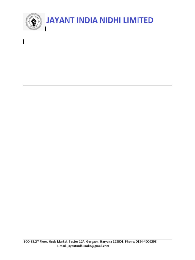 Letter Head | PDF