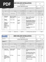 Risk Assessment - Installation of Air-Cooled Chillers | PDF | Personal ...