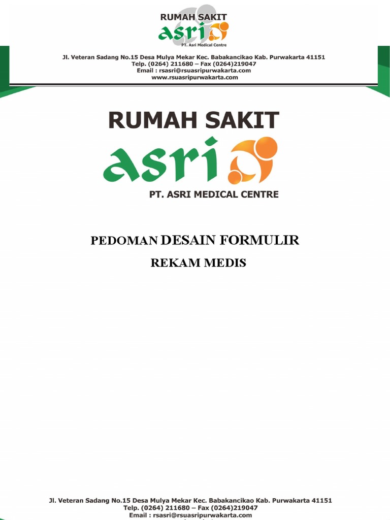 Pedoman Desain Formulir | PDF