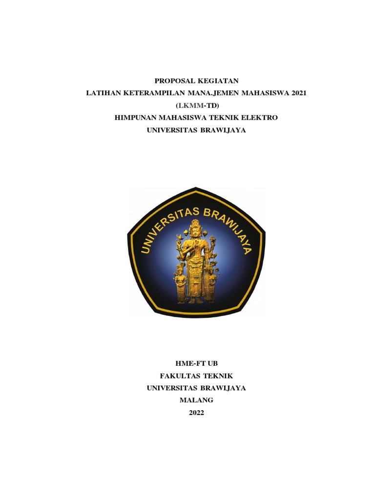Proposal LKMM-TD Elektro UB 2021 | PDF