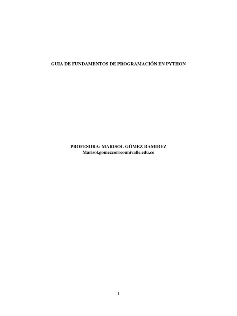 Guia de Algoritmia y Programacion | PDF | Lenguaje de programación | Programación