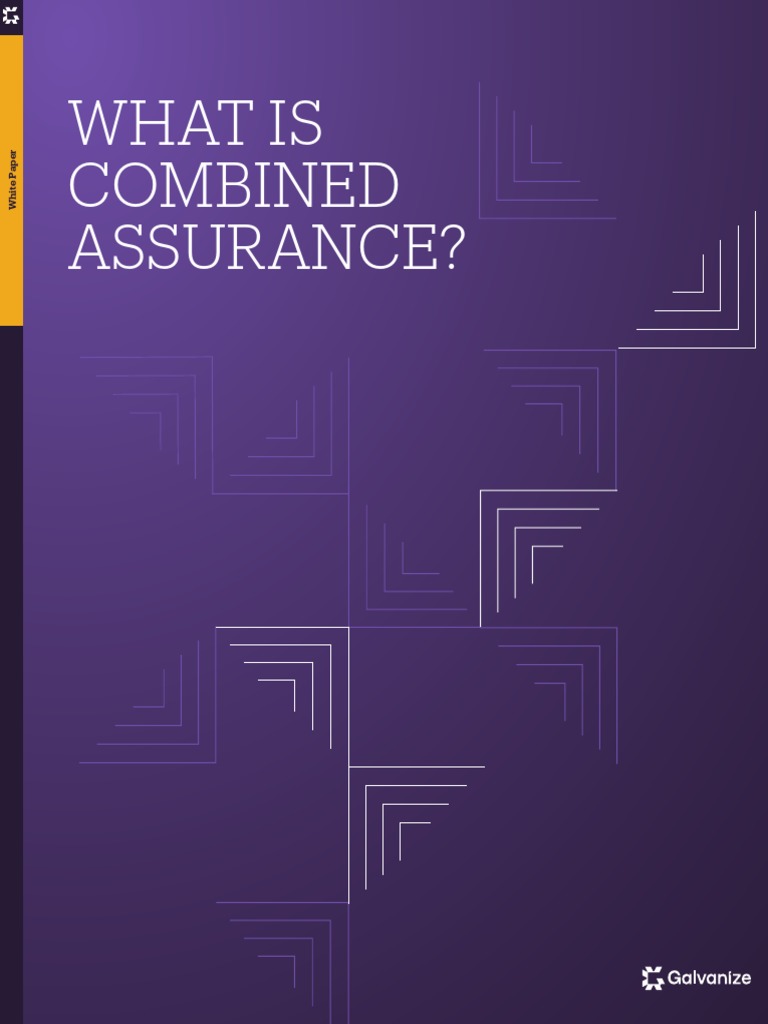 White Paper Combined Assurance | PDF | Audit | Internal Audit