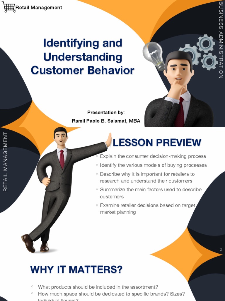 Identifying and Understanding Customer Behavior | PDF | Consumer ...