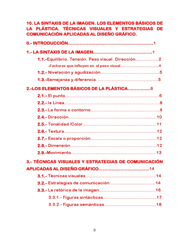 10 - La Sintaxis | PDF | Color | Composición (artes visuales)