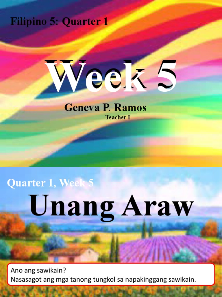 Fil Q1 W5 Sep26 | PDF