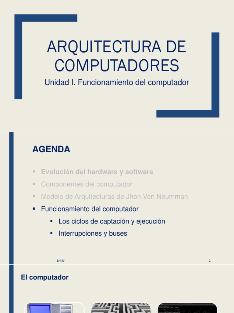 1b-Funcionamiento Del Computador | PDF | USB | Unidad Central de ...