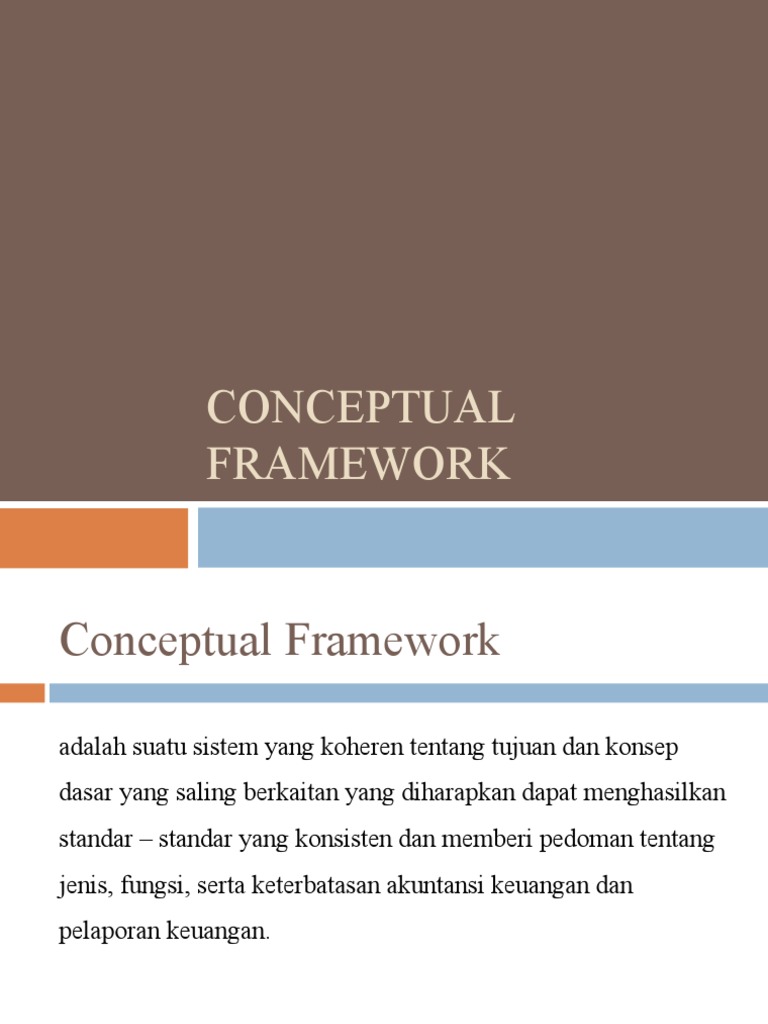 Sesi 1. Conceptual Framework | PDF