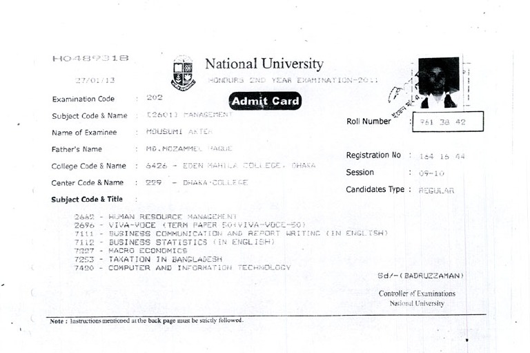 2ND Year Admit | PDF