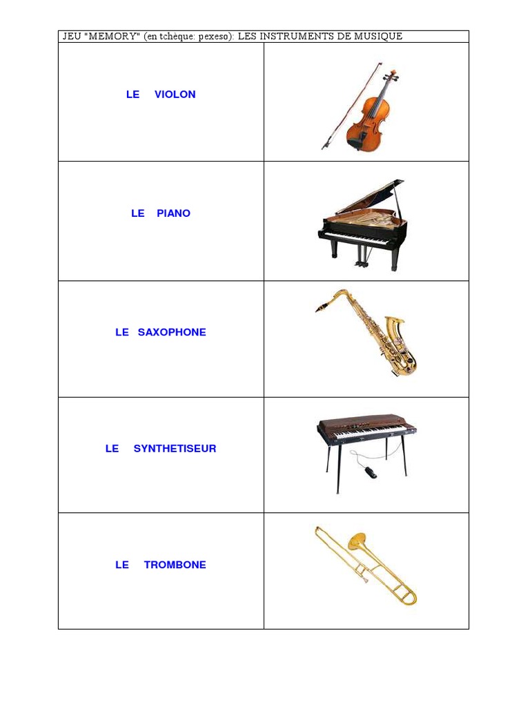 Fiche De Préparation Musique: Les Genres Musicaux Ce2 Pdf – MQTBGW