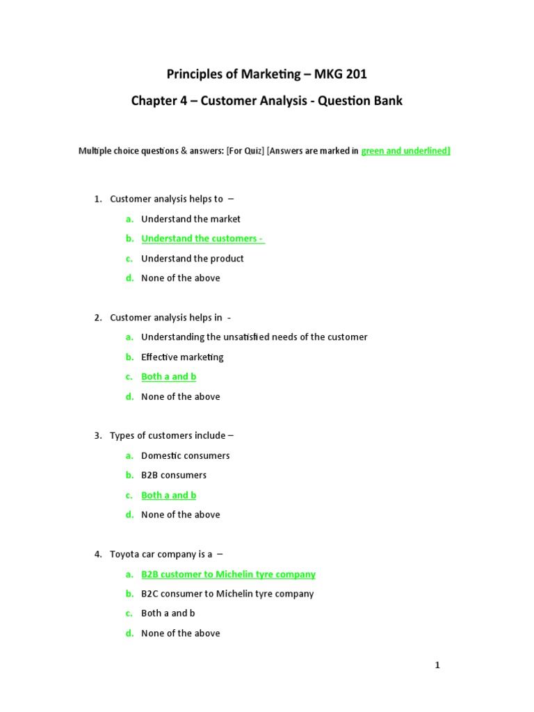 Chapter 4 Question Bank | PDF | Consumer Behaviour | Behavior