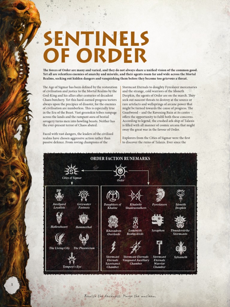 Warcry Compendium Order 1 Eng | PDF | Fighter Aircraft