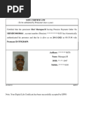 CIL-CPRMSE-User Manual For Digital Life Certificate | PDF | Computing ...