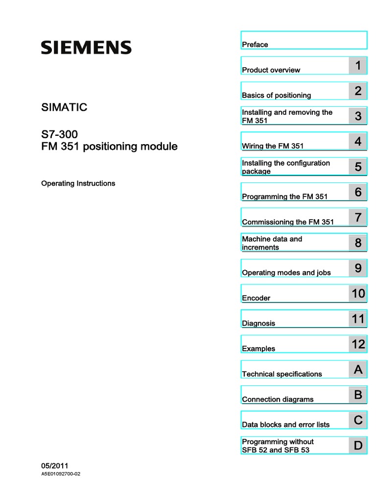 s7300 fm351 Operating Instructions en en-US | PDF | Frequency ...
