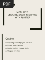 Core Widgets Cheat Sheet | PDF | Icon (Computing) | Page Layout