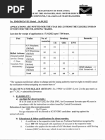 Central SC Certificate Format | PDF | Government Of India | Government