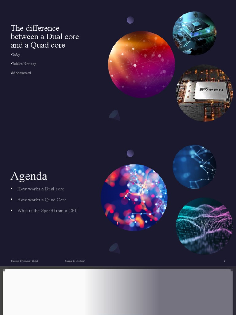 The Difference Between A Dual Core and A | PDF | Central Processing ...