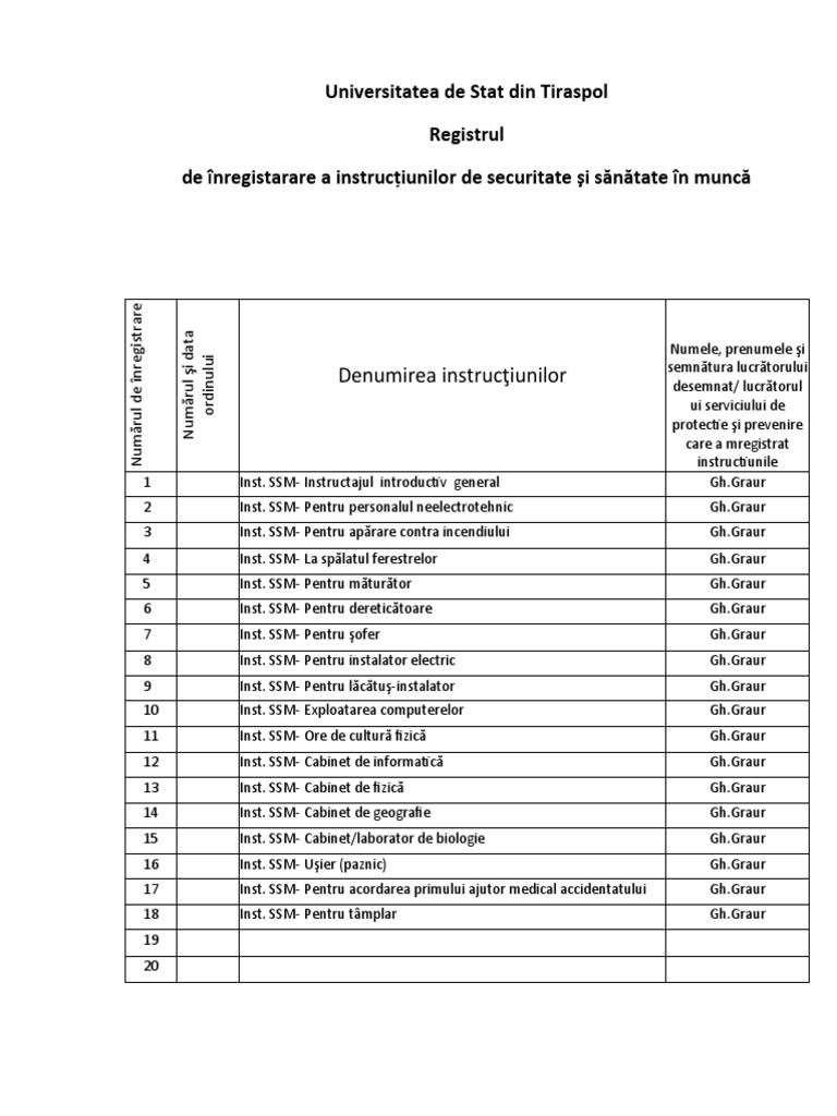 1.instructaj Introductiv General | PDF