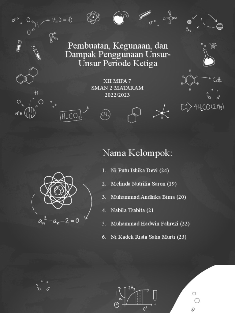 Pembuatan, Kegunaan, Dan Dampak Penggunaan Unsur-Unsur Periode Ketiga | PDF