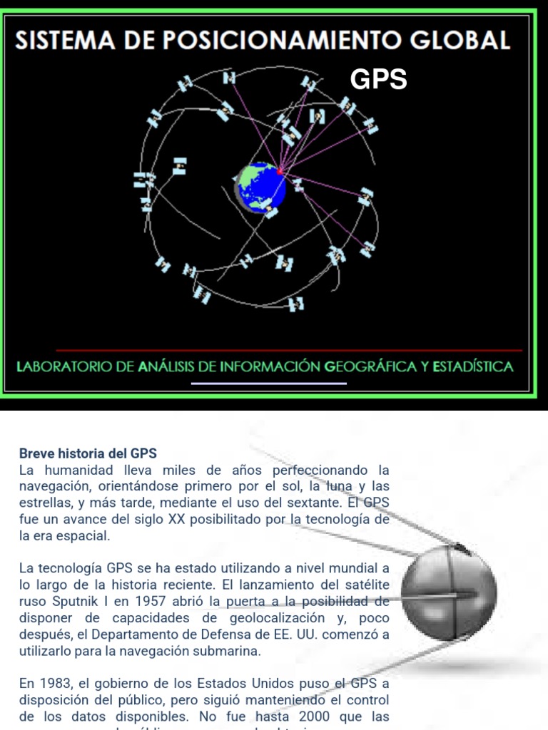 Presentacion GPS | PDF | Sistema de Posicionamiento Global | Mapa