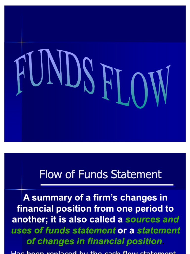 FFS and CFS | PDF | Cash Flow Statement | Working Capital