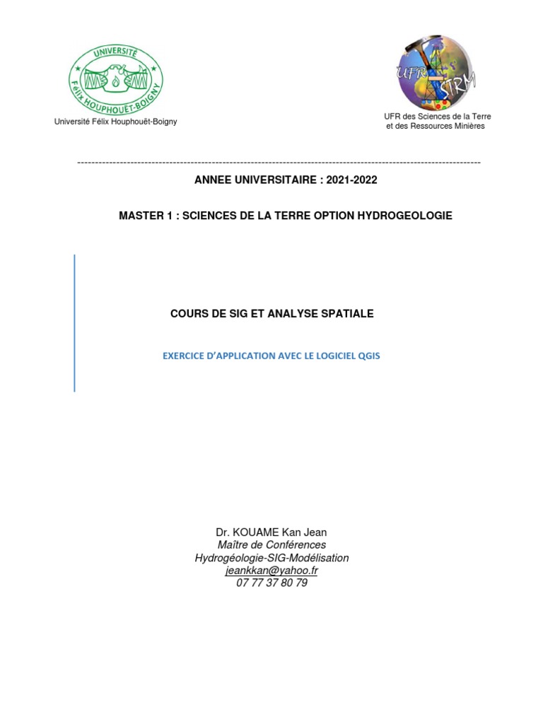 Manuel QGIS | PDF | Affaires | Ordinateurs