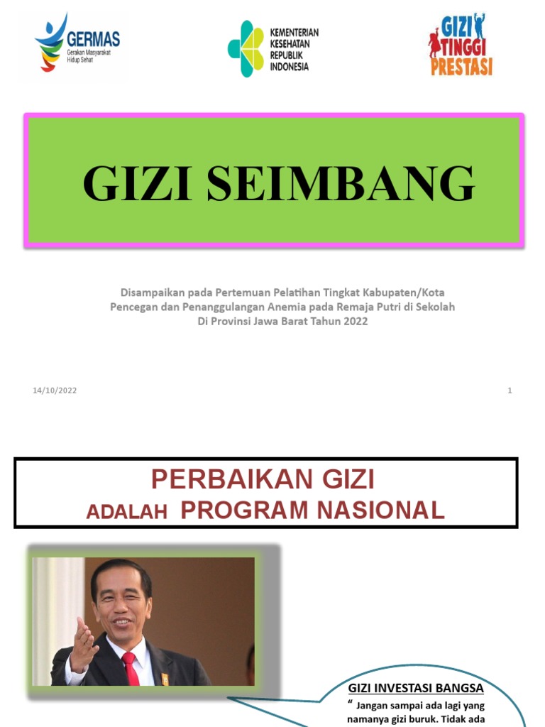 Materi SBH Gizi | PDF