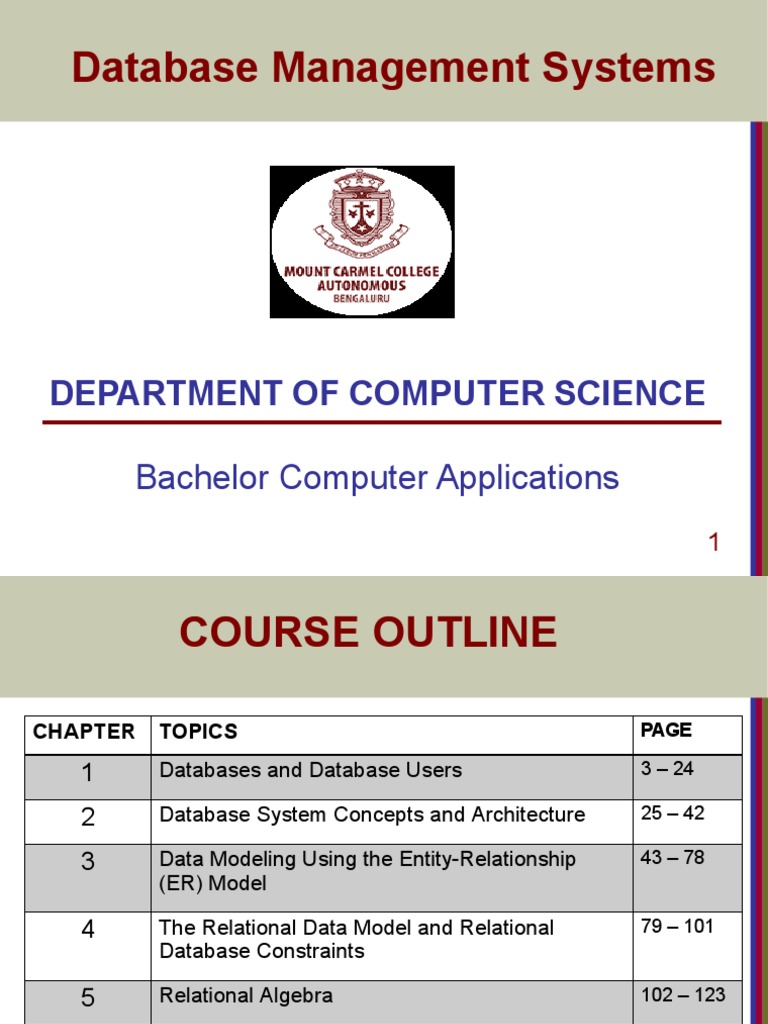 DBMS Notes | PDF | Computers