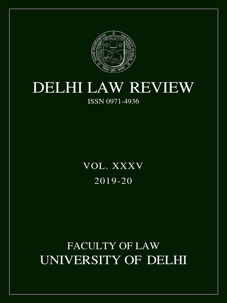 DLR Vol. XXXV (2019-20) | PDF | International Law | Moon