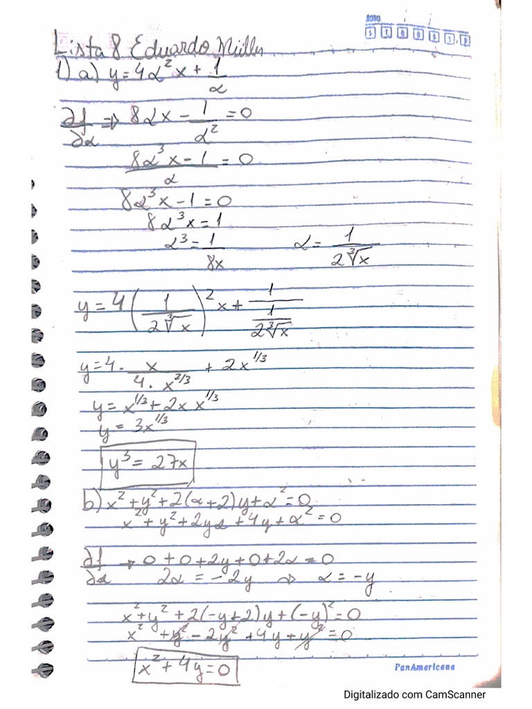 Lista 8 Eduardo Muller | PDF