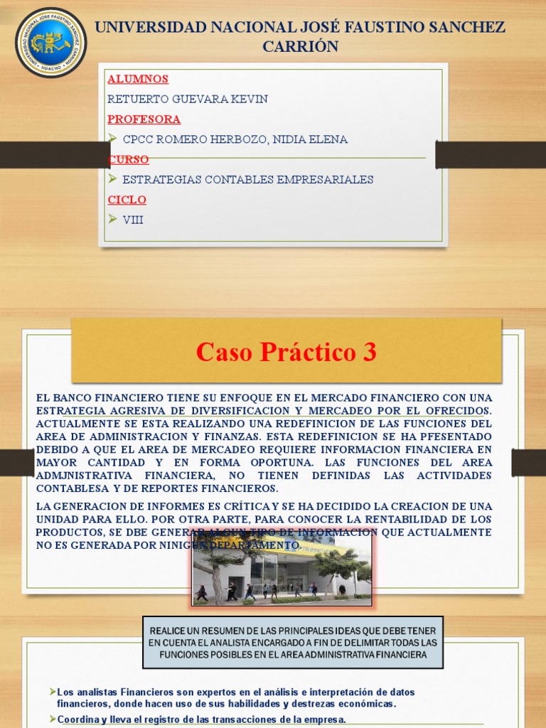 Casuistica 03 Estrategias | PDF | Contabilidad | Presupuesto