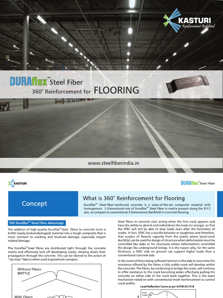 Duraflex Steel Fiber Flooring | PDF