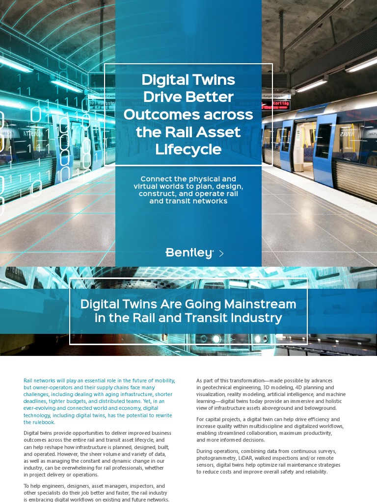 eBook Digital Twins Rail Asset Lifecycle en FINAL (1) | PDF | Product ...